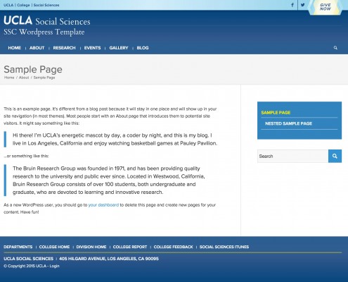 WebTeam - UCLA Social Sciences Computing