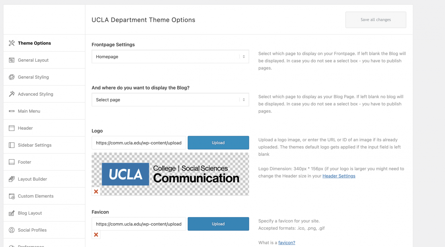 SSC WordPress Template Documentation - UCLA Social Sciences Computing