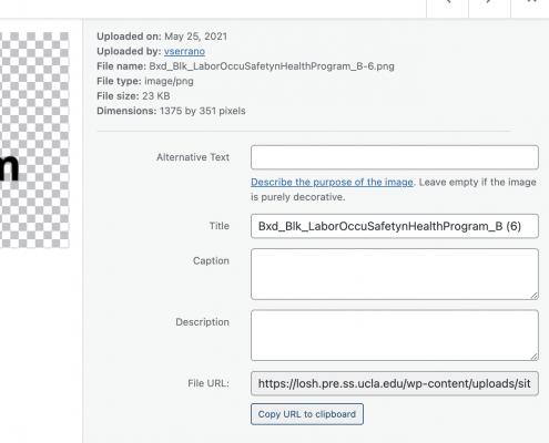 SSC WordPress Template Documentation - UCLA Social Sciences Computing